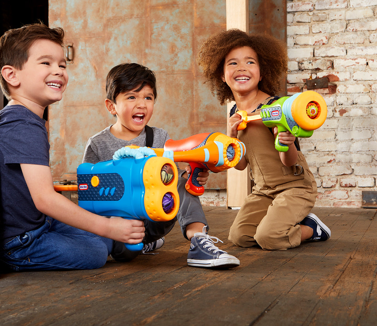 My First Mighty Blasters and superhero play ? Little Tikes